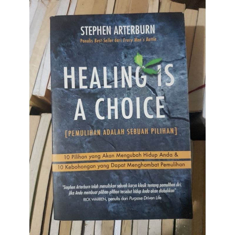 Jual Healing is a Choice (Buku Second) | Shopee Indonesia