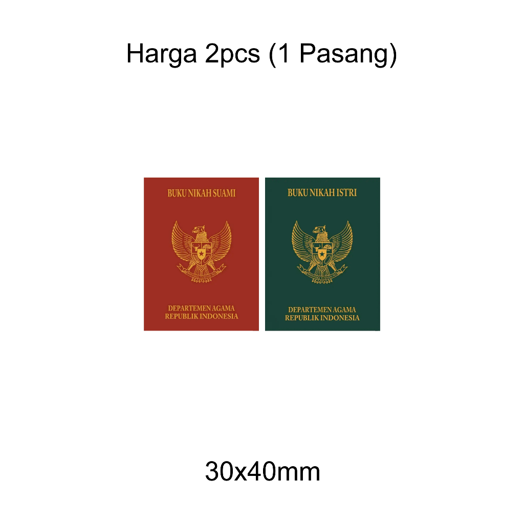 Jual TERMURAH !!! Replika Buku Nikah Untuk Bahan Mahar - Buku Nikah ...