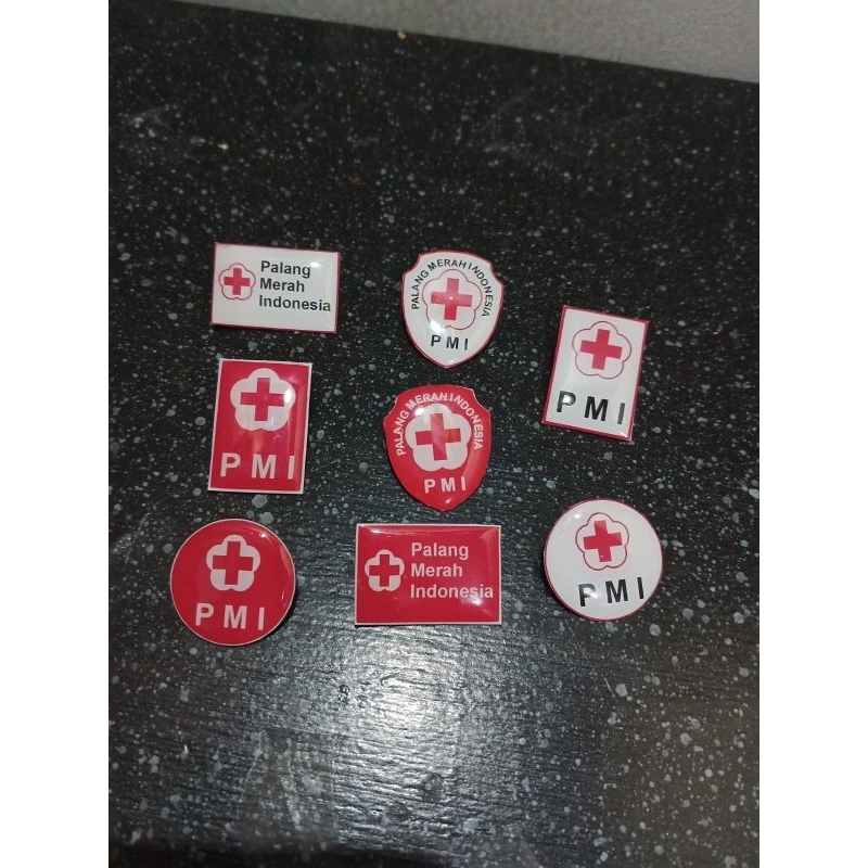 Jual Pin Bros PMI Resin - Pin Aksesoris Palang Merah Indonesia | Shopee ...