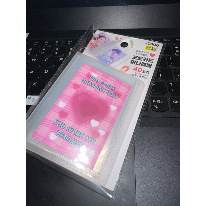 Jual Binder Photo card DAISO Korea | Shopee Indonesia
