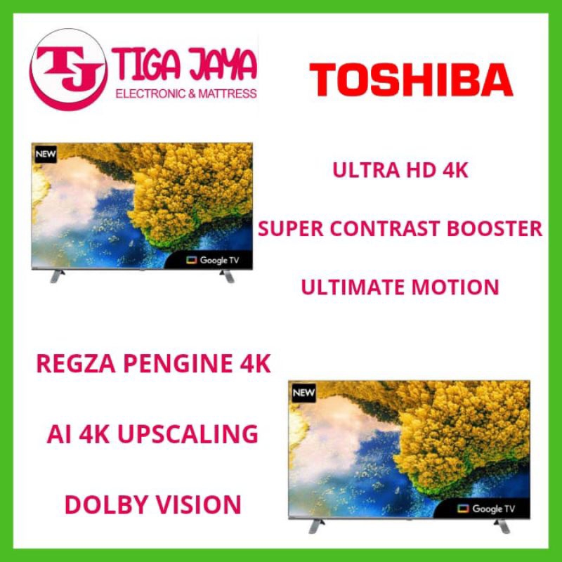Jual TOSHIBA 65C350 LED TV 65 INCH 4K UHD SMART TV 65C350LP | Shopee Indonesia