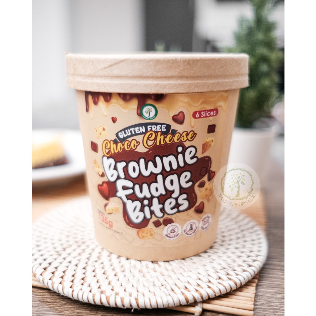 Jual CHOCO CHEESE BROWNIE FUDGE BITES GLUTEN FREE 135GR - ISI 6 SLICES ...