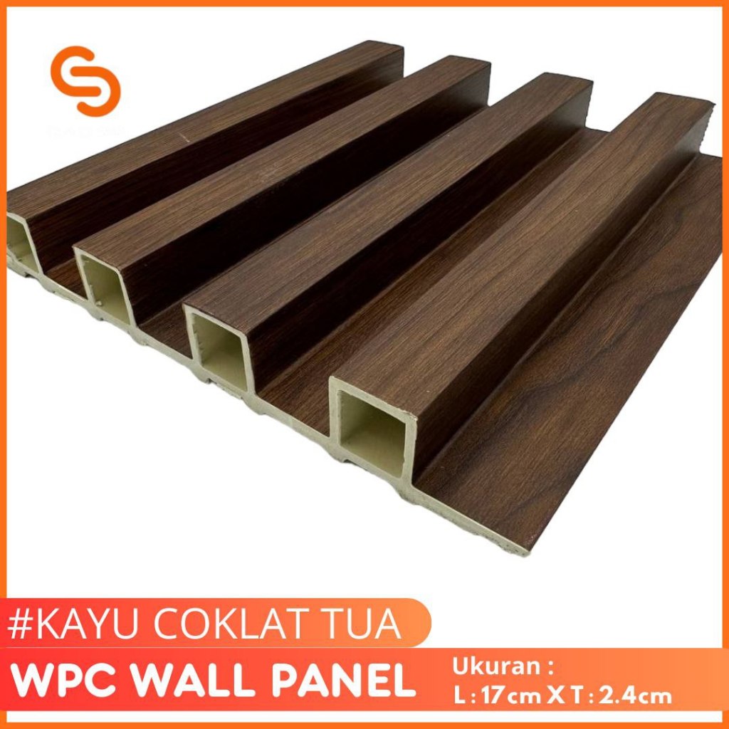 Jual WPC wallPanel 3 Meter Dekorasi Dinding Kayu | Wall Panel Wood ...