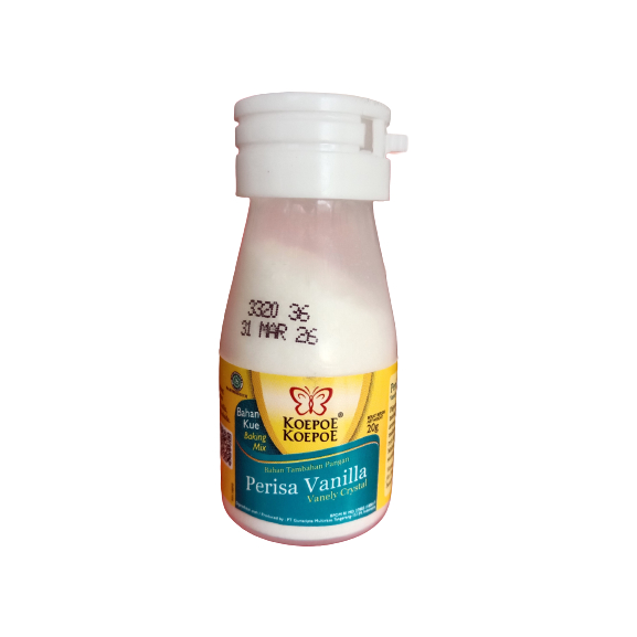 Jual Perisa Vanila Vanili Bubuk Cap Koepoe Botol 20 gram | Shopee Indonesia