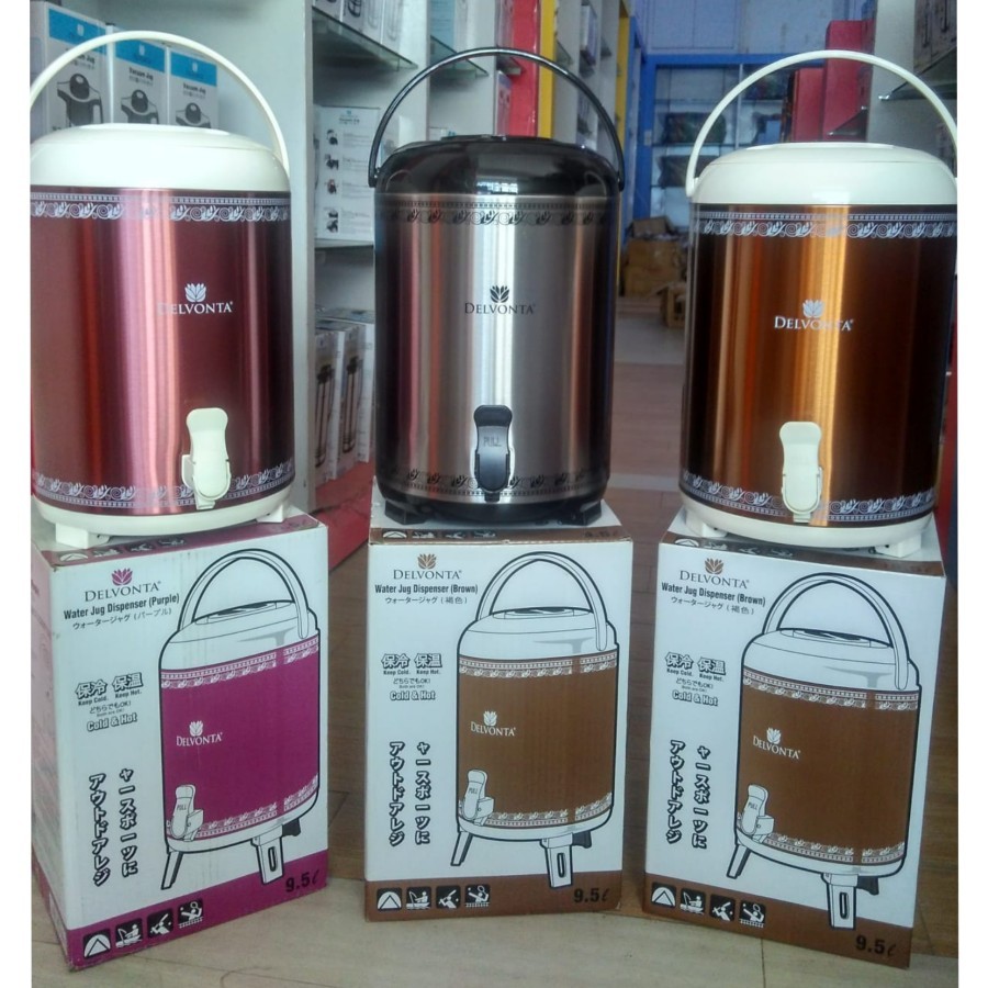 Jual Termos Air Panas Delvonta Water Jug Dispenser Kapasitas 2.8 liter ...