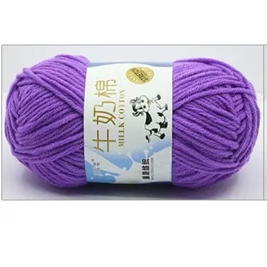 Jual Benang Rajut Milk Catton 5Ply 1-50 Warna /Benang Rajut Katun Susu ...