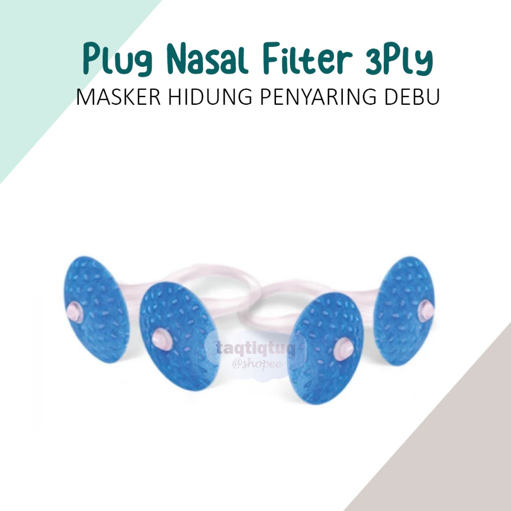 Jual TQ Isi 2 Plug Nasal Filter Hidung Nose Filter Hidung Nasal Filter ...