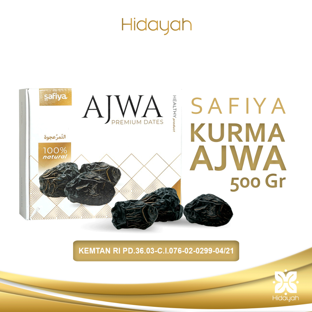 Jual Kurma Ajwa 500 gr Super Premium | Kurma Nabi Asli Madinah | Shopee ...
