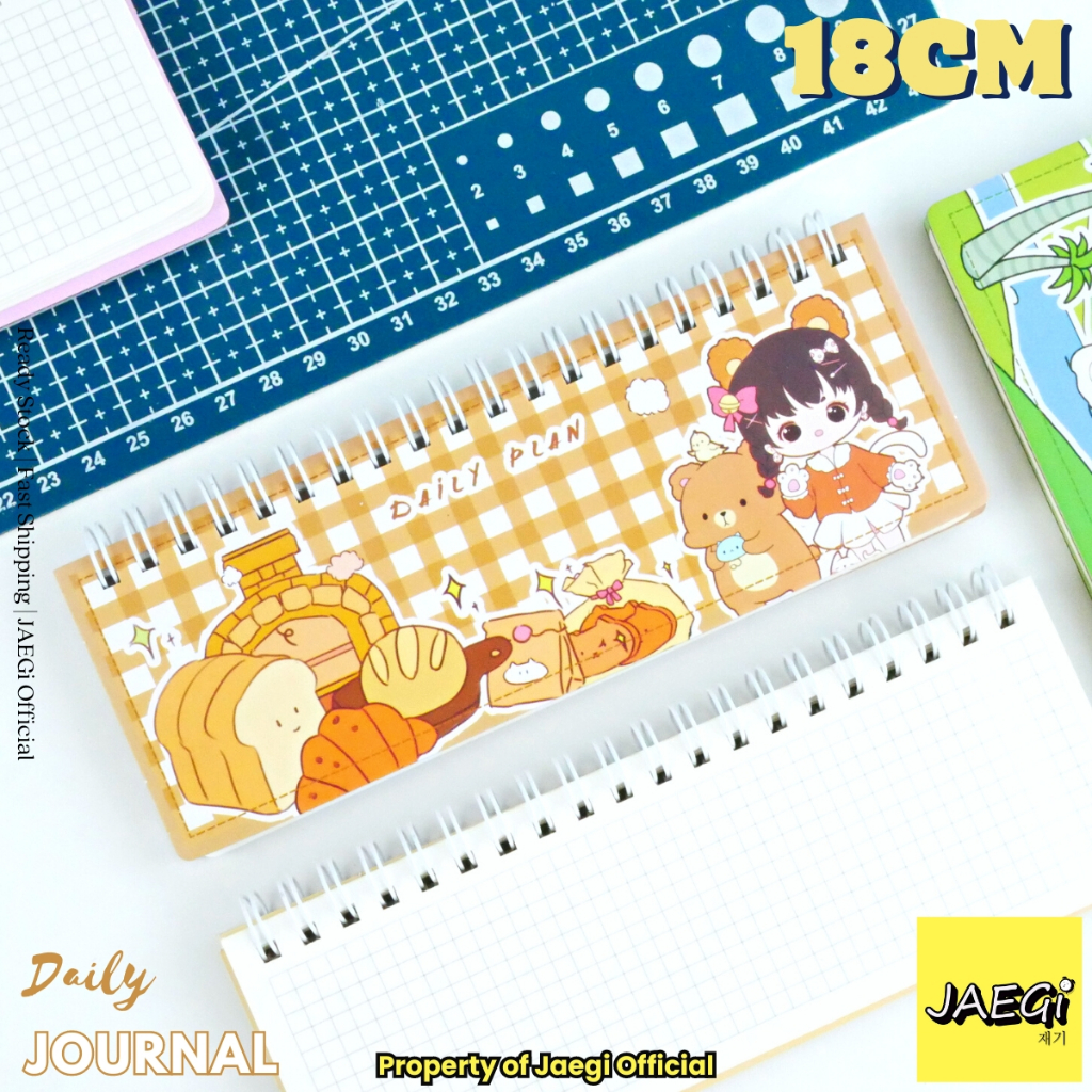 Jual JAEGi - Buku Jurnal Daily Activity Buku Tulis Kotak Kotak Premium ...