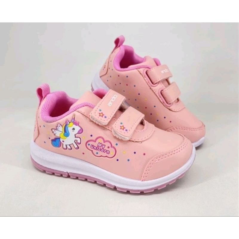 Jual SEPATU ANDO ANAK WANITA/ ELINA VELCRO / CUTE BUNNY / LILY MERMAID ...