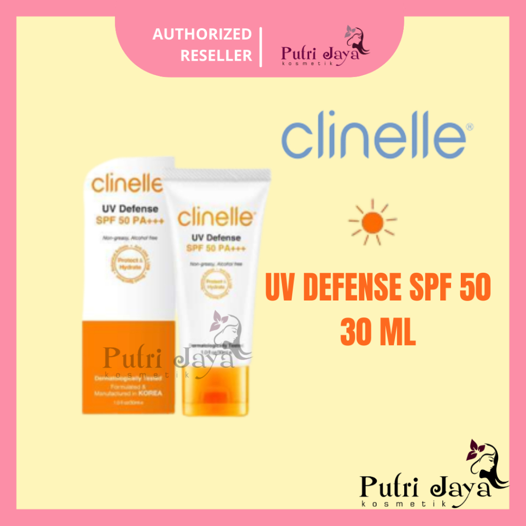 Jual CLINELLE UV Defense SPF50 PA+++ 30ml / Multi Protection MIST SPRAY ...