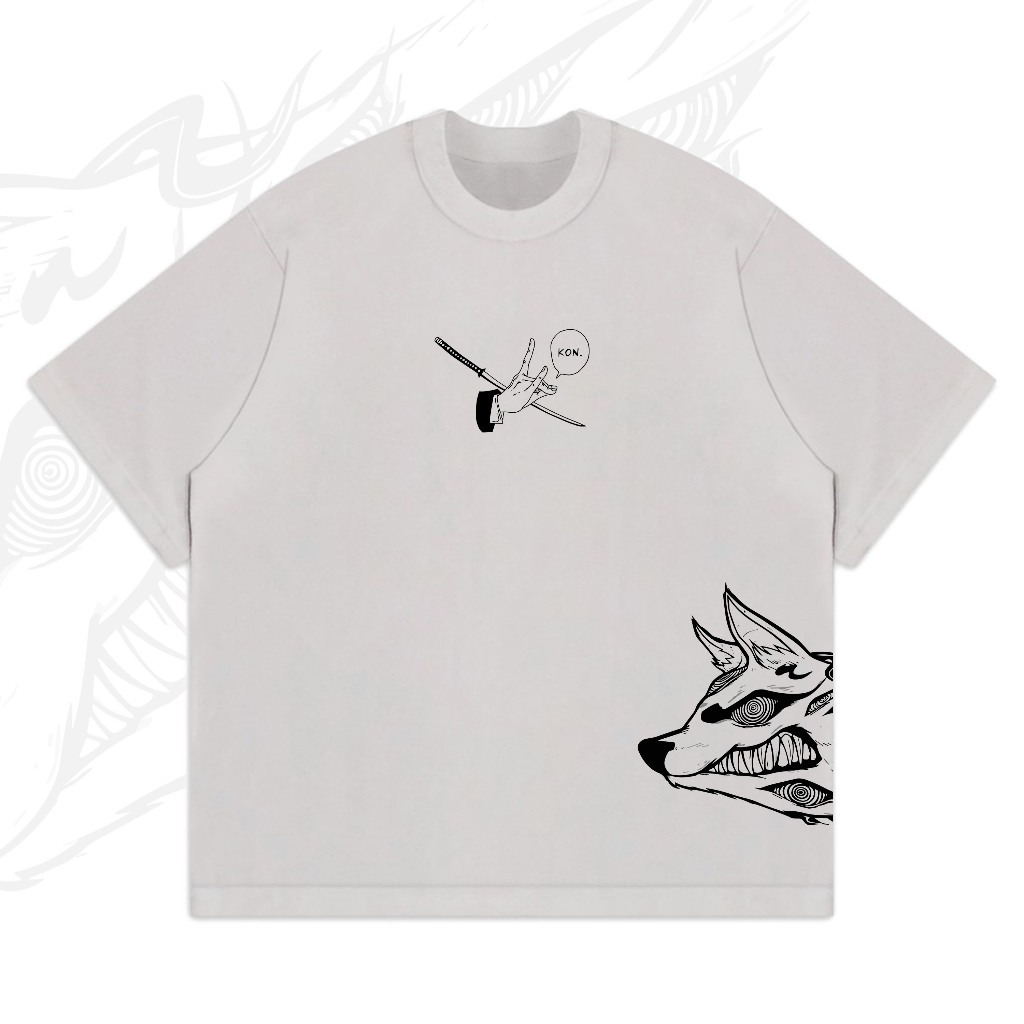 Jual Woodies Kaos Oversize Anime Chainsaw man - KON Fox Devil | Shopee ...