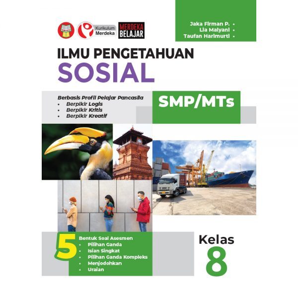 Jual BUKU ILMU PENGETAHUAN SOSIAL/IPS UNTUK SMP/MTs KELAS 8/VIII KURIKULUM MERDEKA | Shopee ...