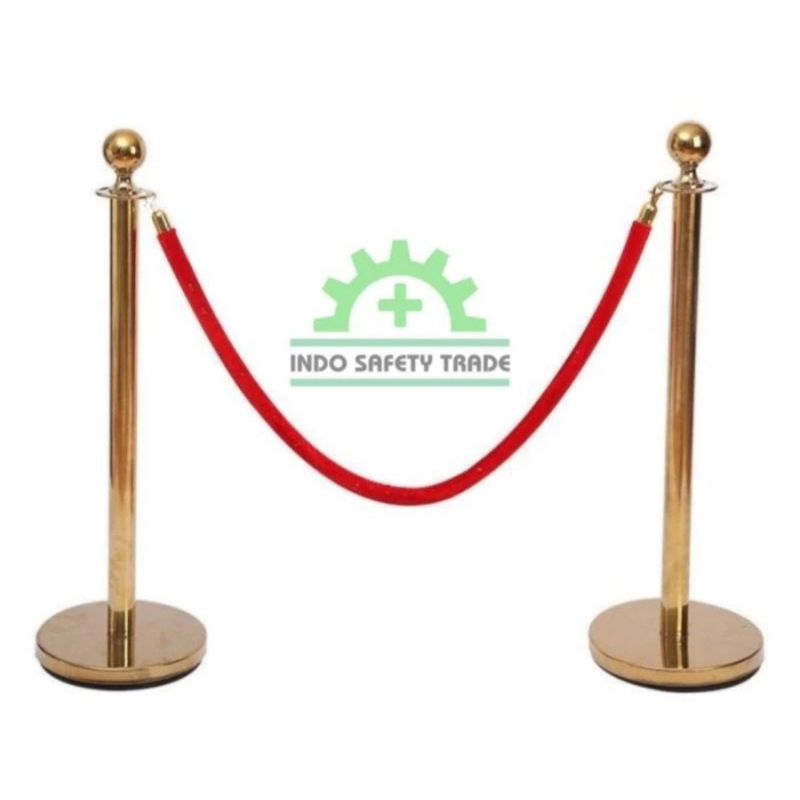 Jual Tali bludru pita pembatas Tiang antrian Tali bludru barikade Area ...