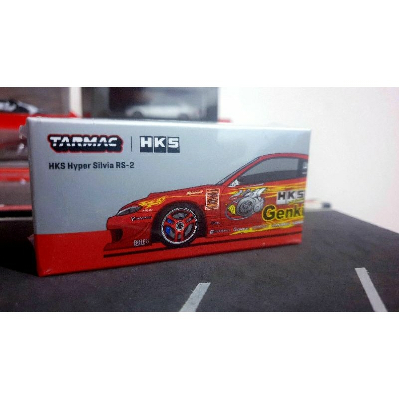 Jual Diecast Tarmac Nissan Silvia S15 HKS Hypet Silvia RS 2 Segel ...