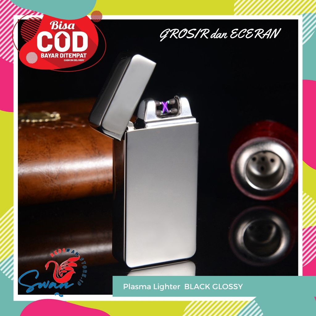 Jual Pemantik plasma USB /Korek api plasma USB Bisa di Rechargeble ...