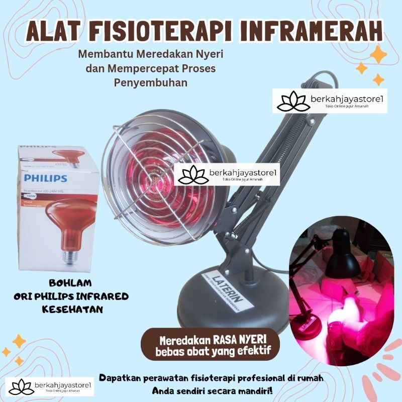 Jual Alat Fisioterapi Infrared Terapi Inframerah nyeri otot nyeri sendi ...