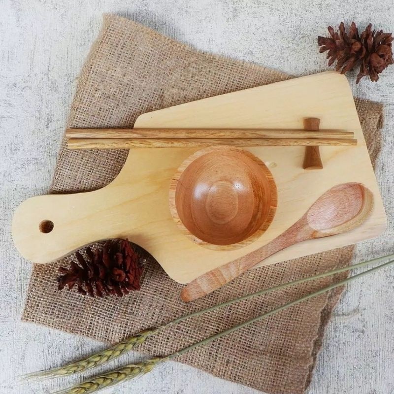 Jual 1 pcs Talenan Kayu Persegi 35 x 18 x 2 cm | Shopee Indonesia