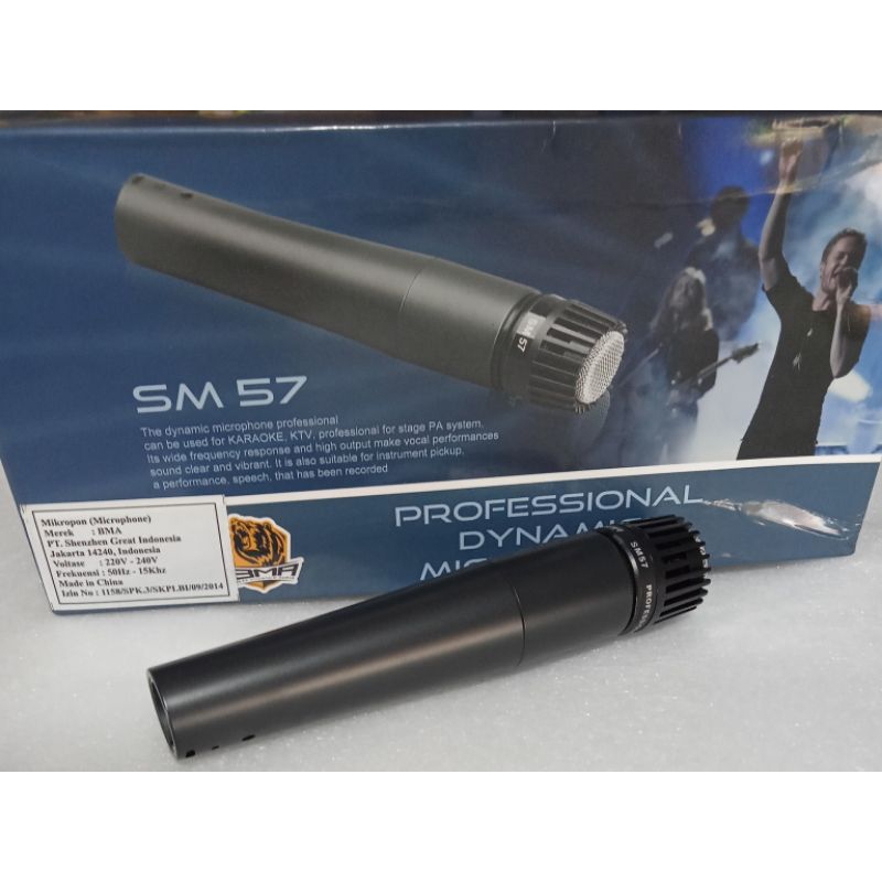 Jual Mic kendang tak BMA SM 57 oryginal | Shopee Indonesia