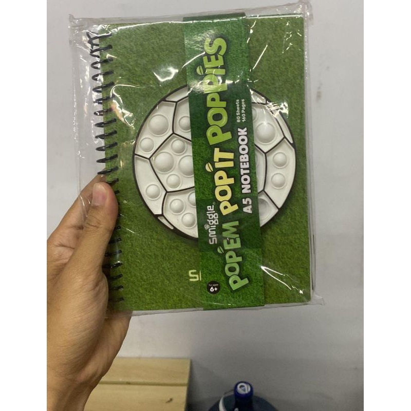 Jual smiggle a5 notebook popem popit poppies pop it new ori buku note ...