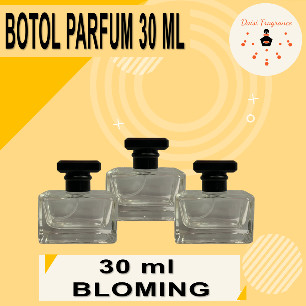 Jual BOTOL PARFUM SPRAY 30 ML BLOMING DRAT | BOTOL KACA | BOTOL ...