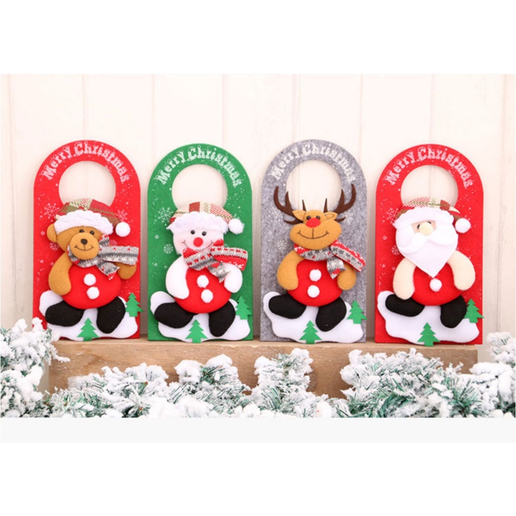Jual Dekorasi Natal HANGER Merry Christmas Gantungan Pintu Pohon Door ...