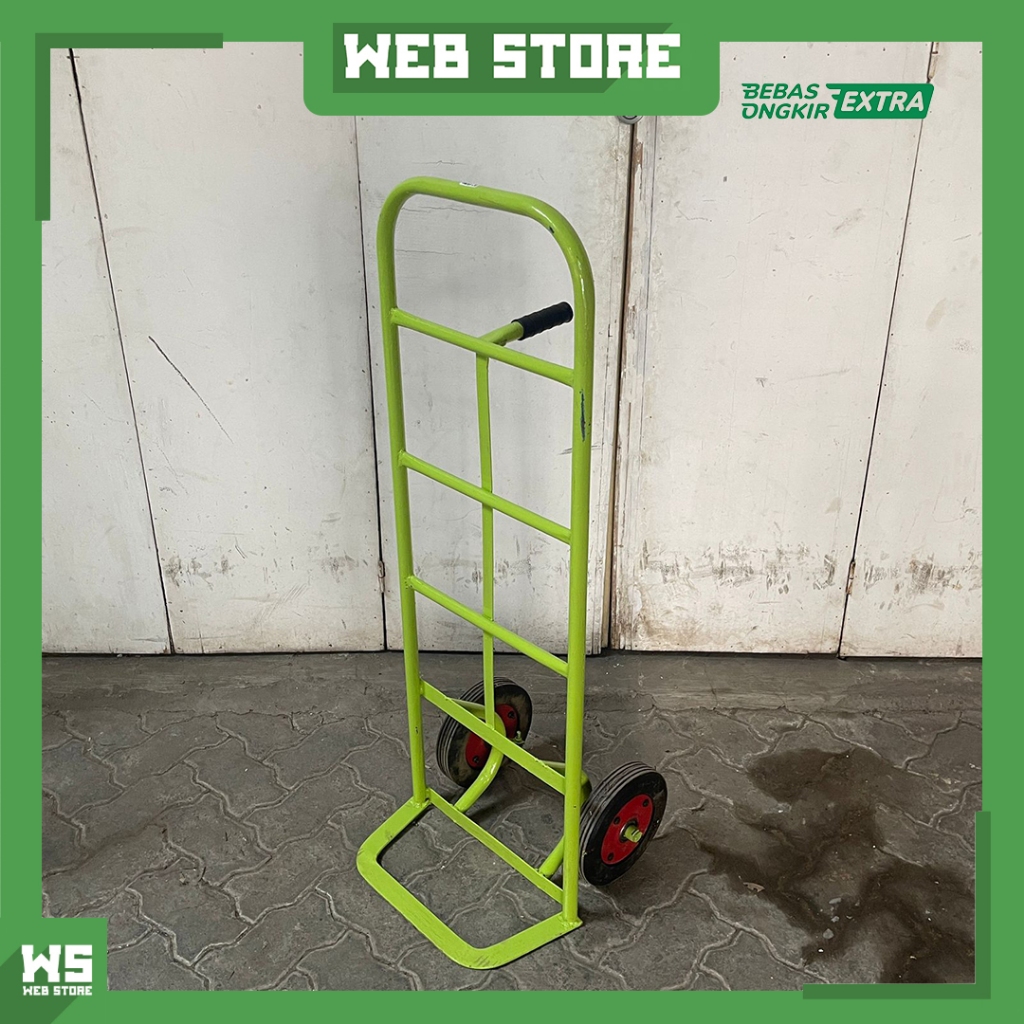 Jual Trolley Barang Troli Lory Coca Cola Lori Serbaguna Roda 8" Tebal ...