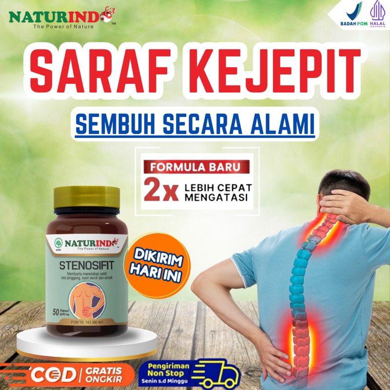 Jual Obat Sakit Pinggang Saraf Kejepit Nyeri Bokong Menjalar Sampai ...