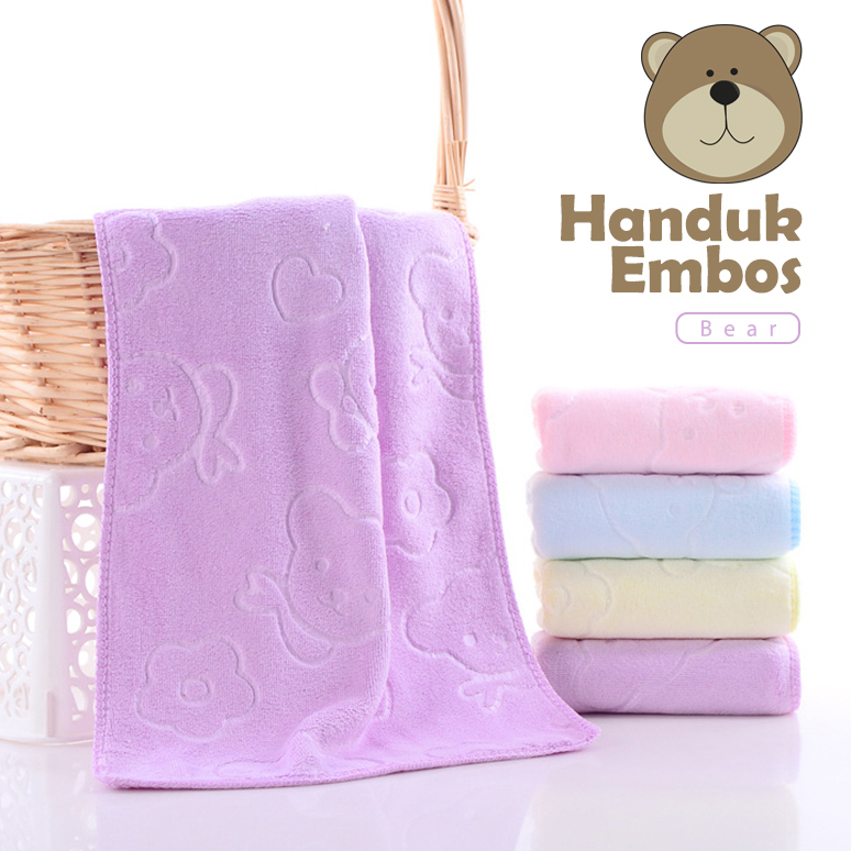 Jual NAJWA - HANDUK MUKA 30 X 60 CM / 30 X 30CM HANDUK MANDI MINI ANAK ...