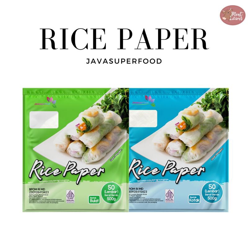 Jual Rice Paper Bulat 10 lembar / Kulit lumpia Vietnam Rice Paper ...
