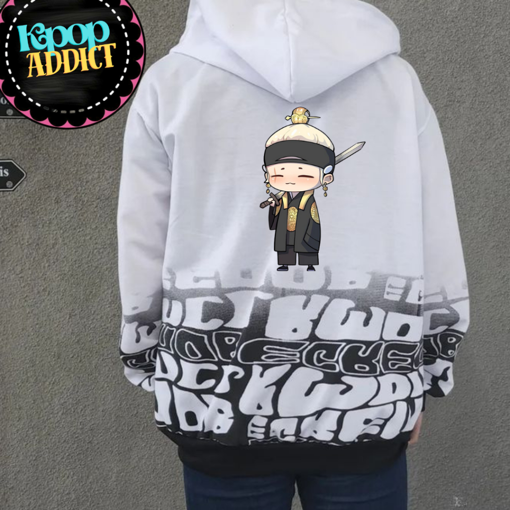 Jual Hoodie SUGA DAECHWITA CHIBI full print EXSLUSIVE promo free topi ...