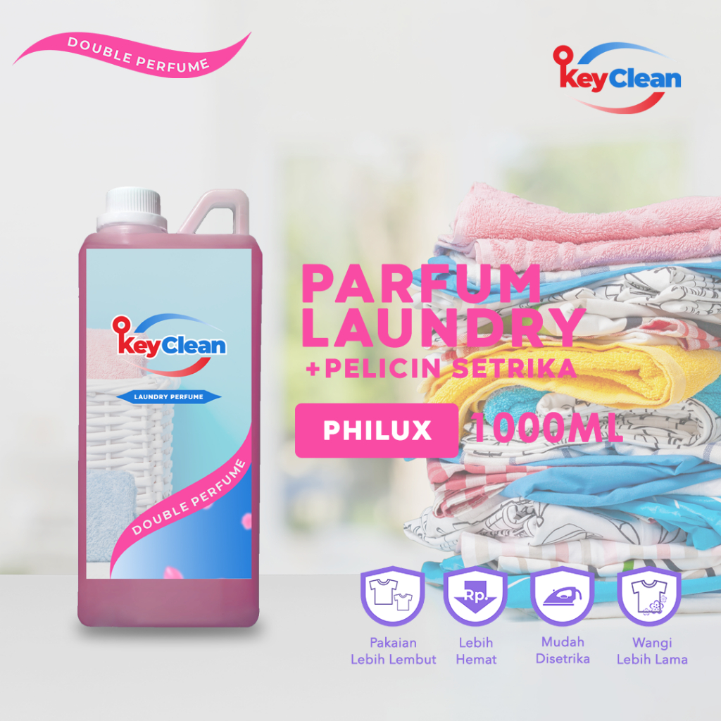 Jual KEYCLEAN Parfum Laundry 1L- Parfum Dan Pelicin Non Alkohol ...