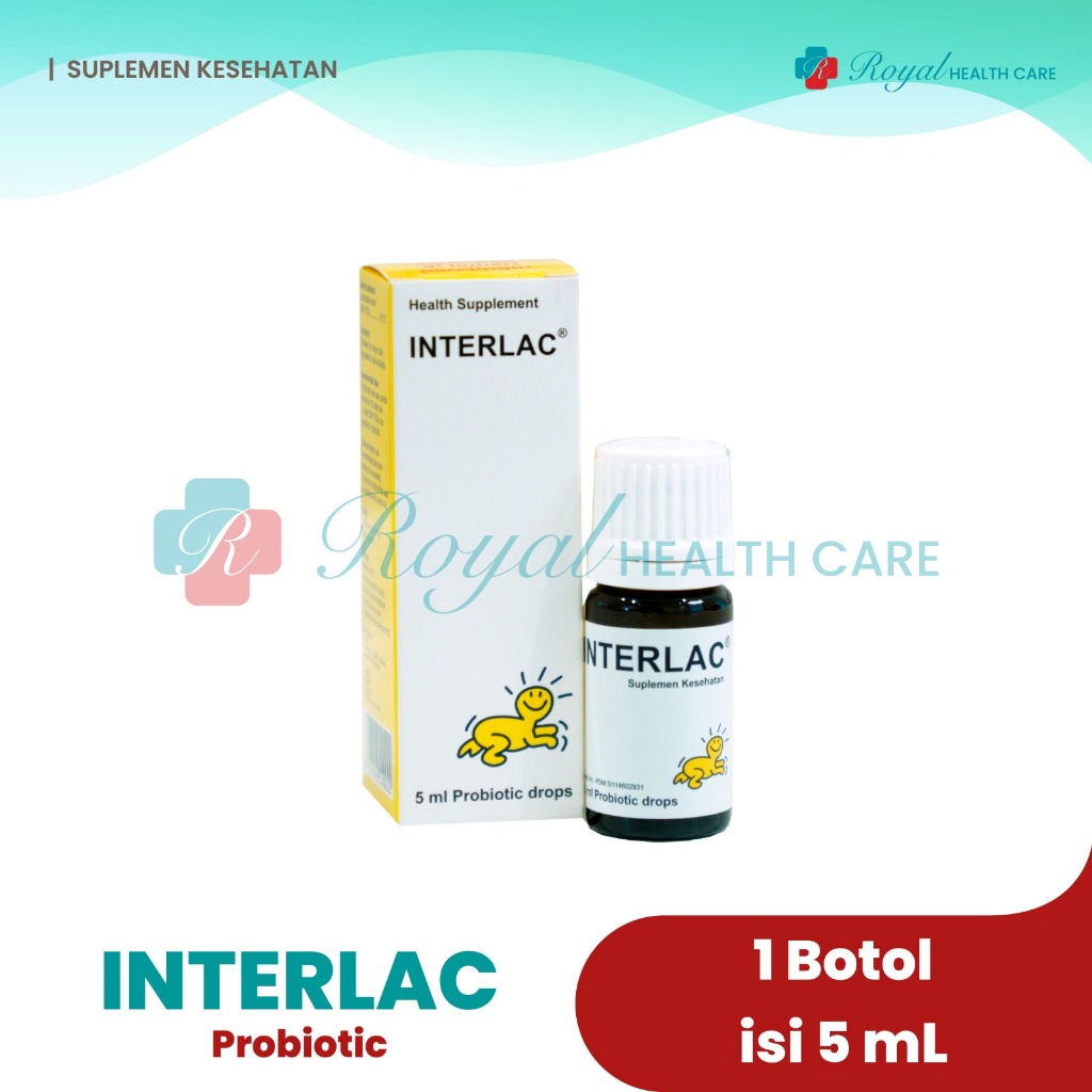 Jual INTERLAC DROPS 5 ML Untuk Membantu Memelihara Kesehatan Pencernaan ...