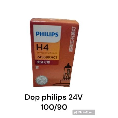 Jual DOP PHILIPS 24V H4 100/90 | Shopee Indonesia