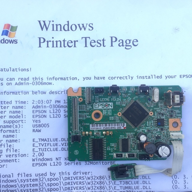 Jual Mainboard Epson L121 L120 | Shopee Indonesia