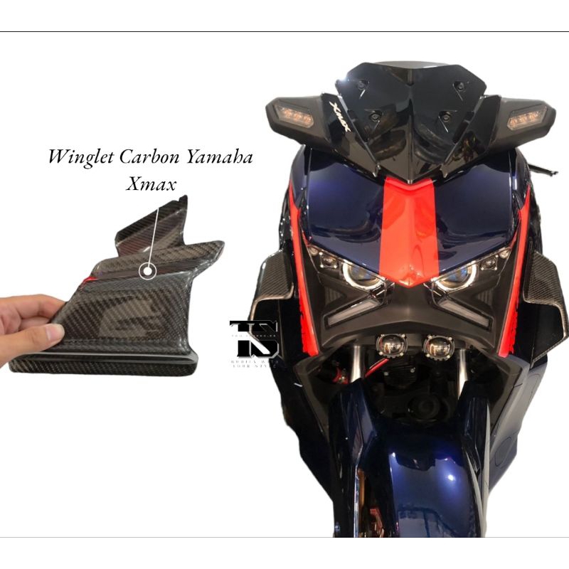 Jual Winglet Carbon Yamaha Xmax Old Xmax New PNP Tinggal Pasang Carbon ...