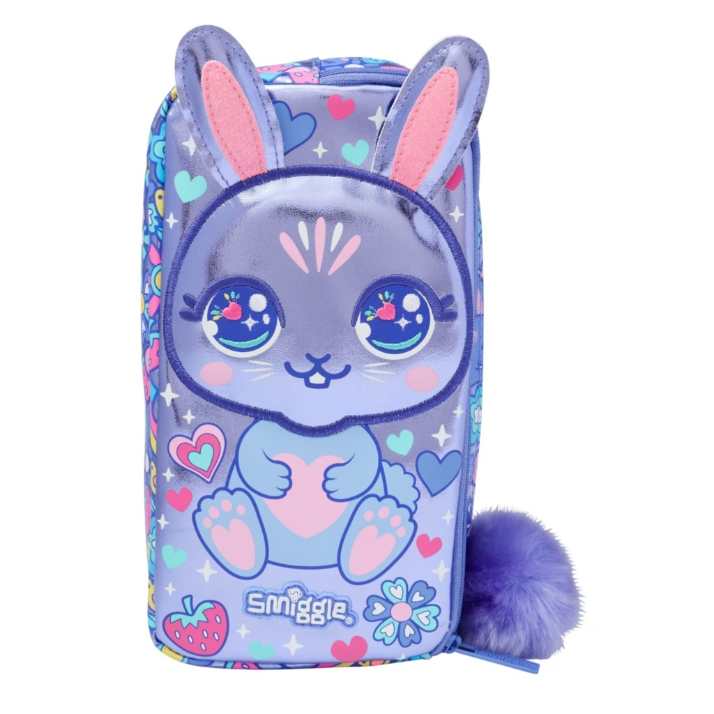 Jual SMIGGLE ORI OFFICIAL STORE Hop Character Two Pocket Pencil Case ...