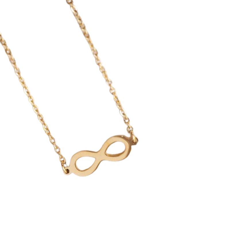 Jual Panlandwoo - Kalung Titanium Wanita Infinity Adjustable | Shopee ...
