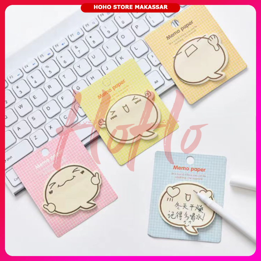 Jual Sticky Notes Motif Emoji Sticky Note Ekspresi Emo Emoticon Memo ...