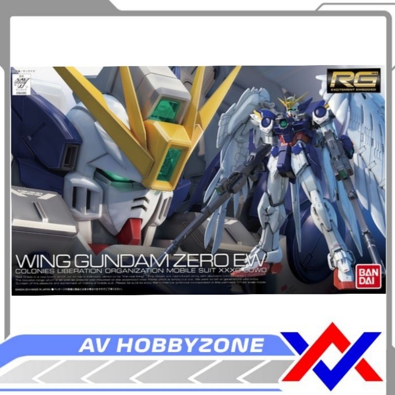 Jual RG Wing Gundam Zero EW (1/144) Bandai | Shopee Indonesia