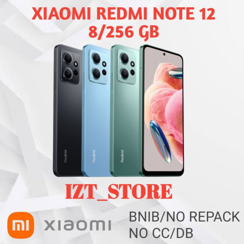 Jual Xiaomi Redmi Note 12 8/256 GB Garansi Resmi BNIB no repack ...