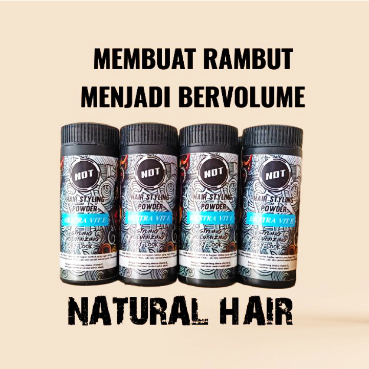 Jual HAIR POWDER PRIA WANITA || HAIR DUST POWDER - EXTRA VITAMIN E ...