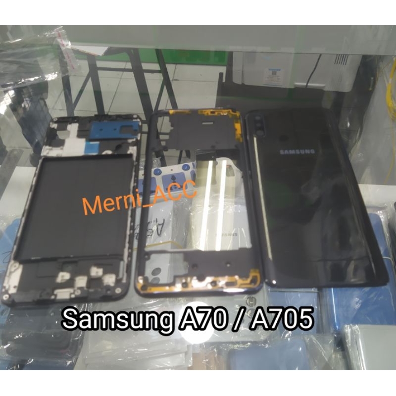 Jual Cessing Hausing Fullset Frame Lcd Samsung A70 | A705 Backdoor ...