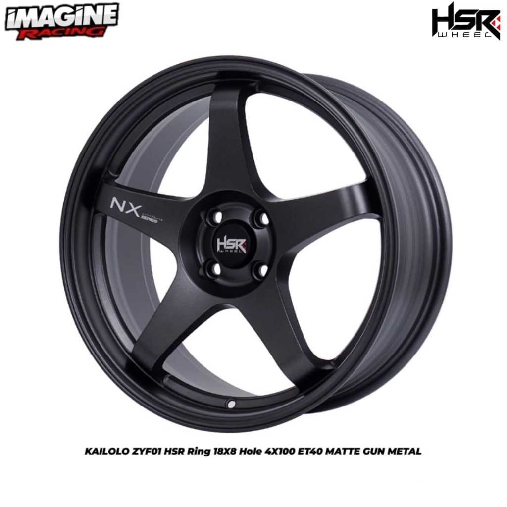 Jual Velg racing mobil raize march accent ring 18 pcd 4x100 hsr kailolo ...