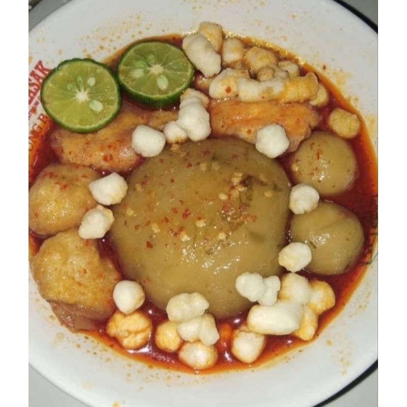 Jual baso aci isi ayam suwir jumbo xtra pedas paket 15 bungkus komplit ...