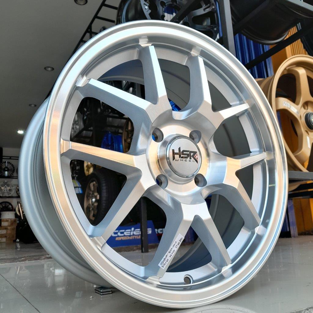 Jual Velg mobil r15 single pcd 4x100 brio, vios, splash hsr hyura ring 15 smf | Shopee Indonesia