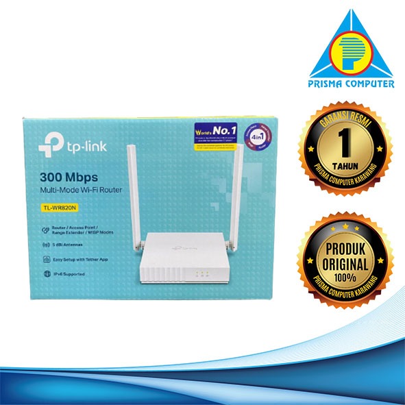 Jual TP-LINK TL-WR820N 300Mbps Wireless N Router | Shopee Indonesia
