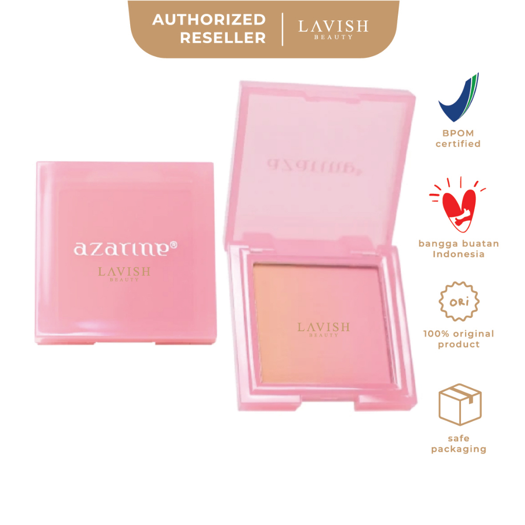 Jual AZARINE Chic to Cheek Blush | Shopee Indonesia