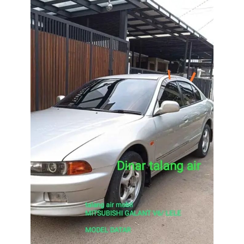Jual talang air mobil MITSUBISHI GALANT V6/ LELE model flat datar rata ...