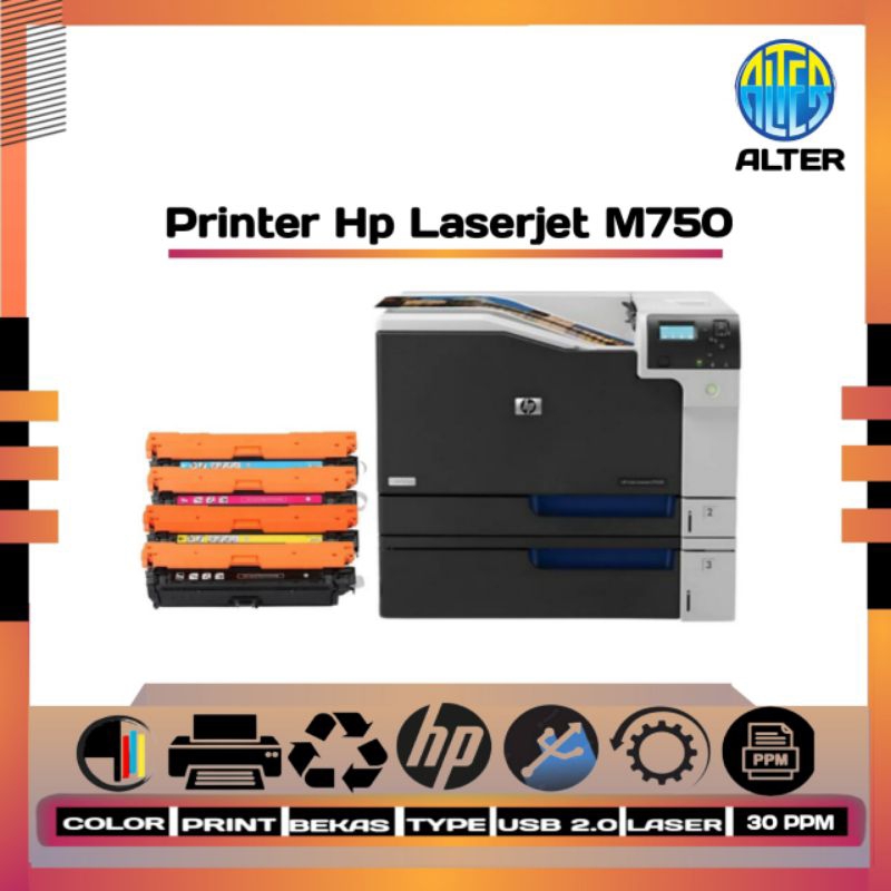 Jual Printer Hp LaserJet M750 A3 | Shopee Indonesia